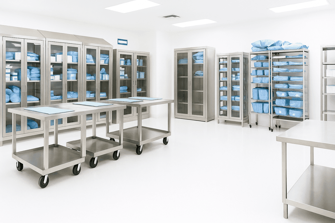 Modern medical testing equipment and supplies